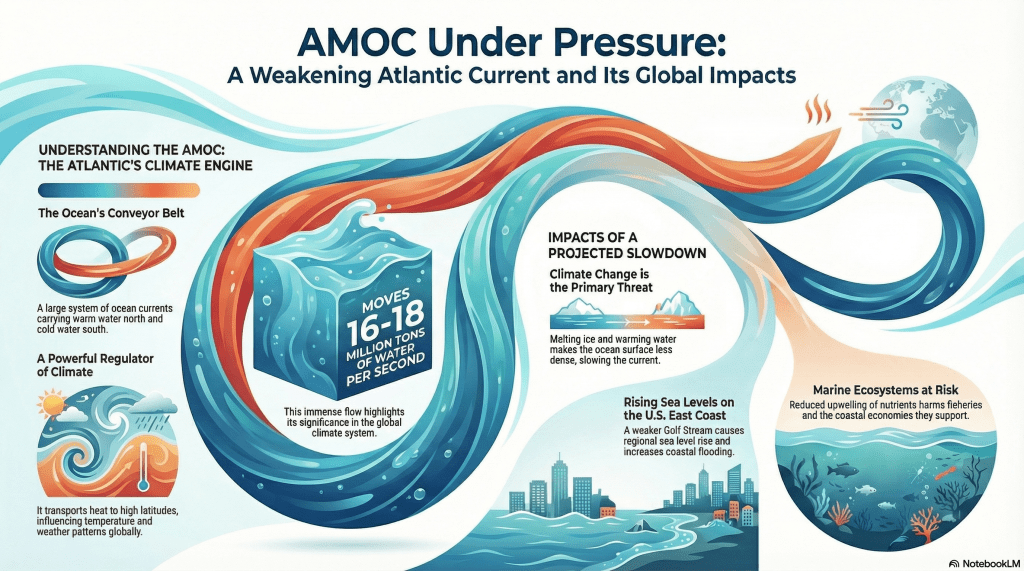 The Atlantic’s Weakening Pulse: How a Slowing Ocean Current Could ...