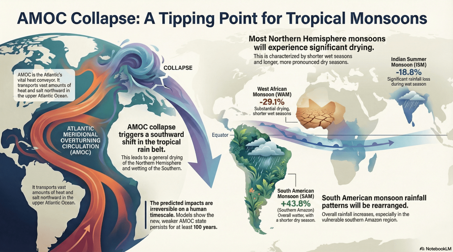 A Collapse Of The AMOC Would Drastically Alter Global Monsoons – Ocean ...