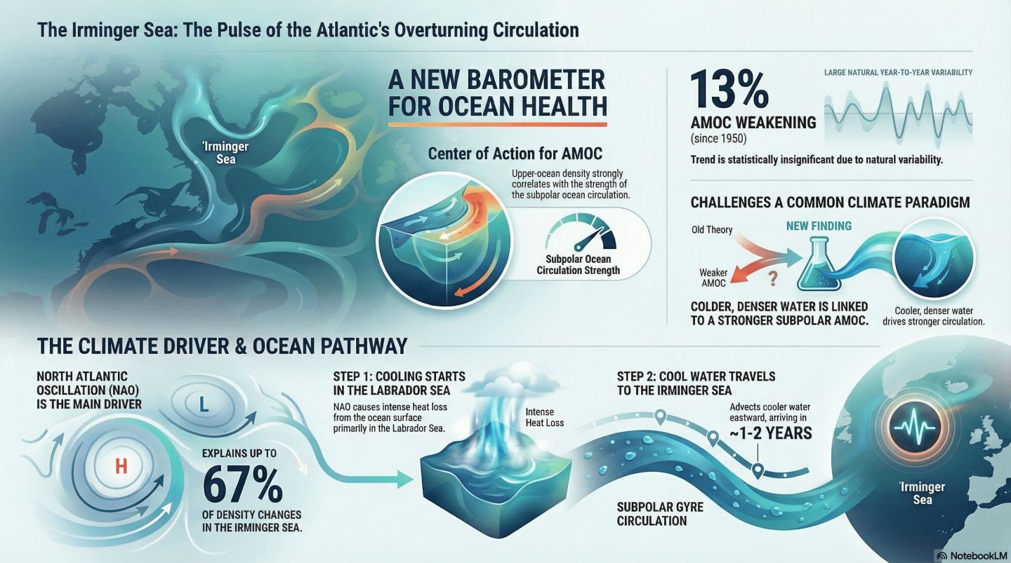Rethinking the AMOC Variability: Why the Irminger Sea—Not the Labrador ...