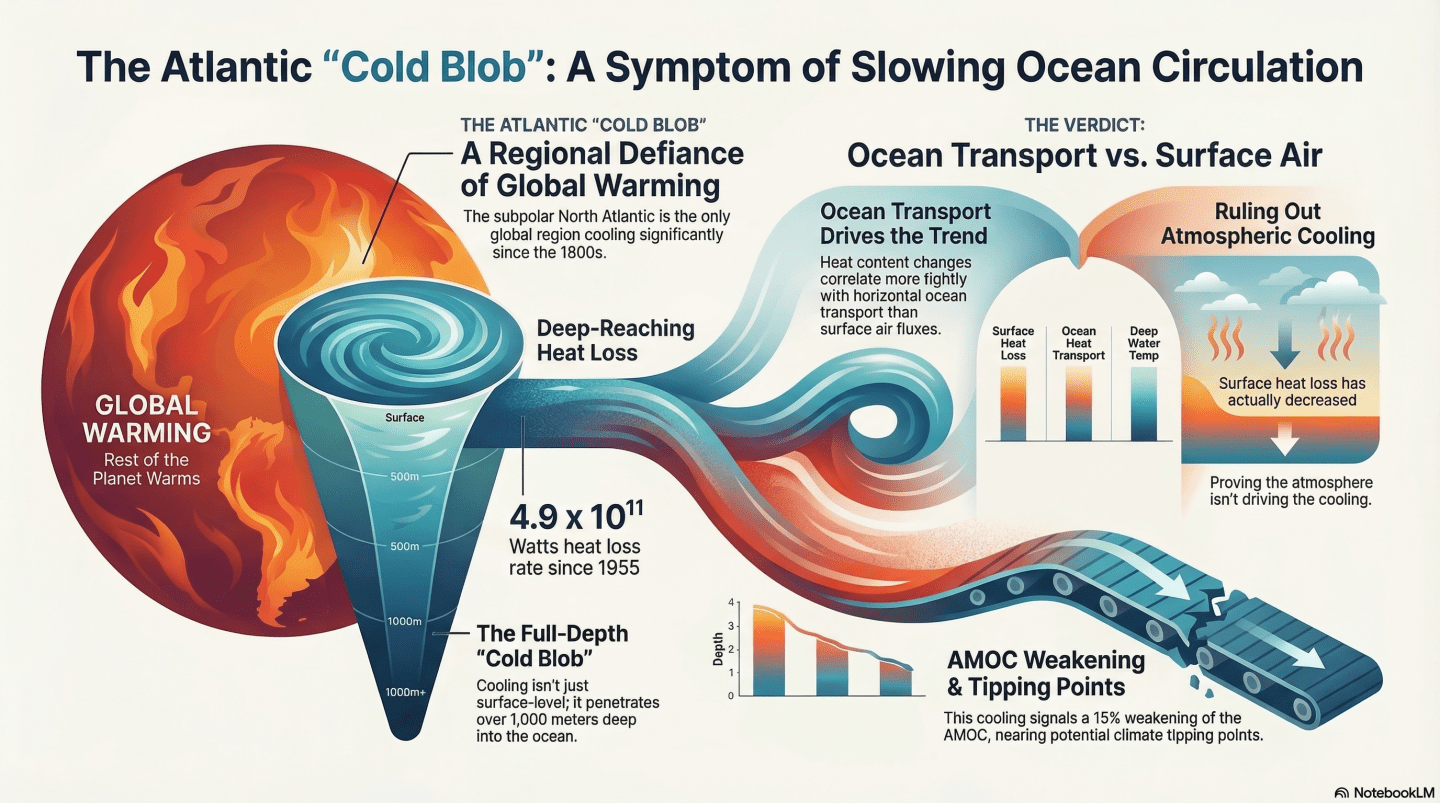 Why Is the North Atlantic Getting Cold? – Ocean to Climate